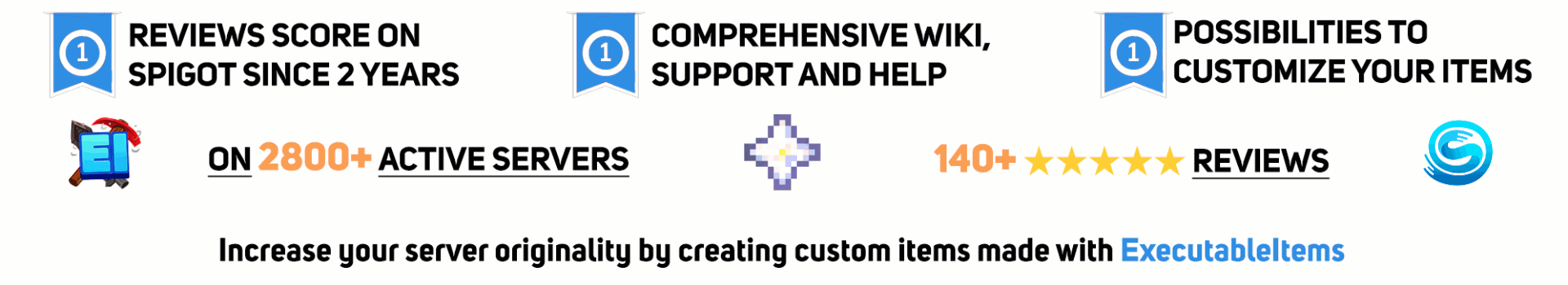 Custom Items Plugin - Executable Items | SpigotMC - High Performance Minecraft Software